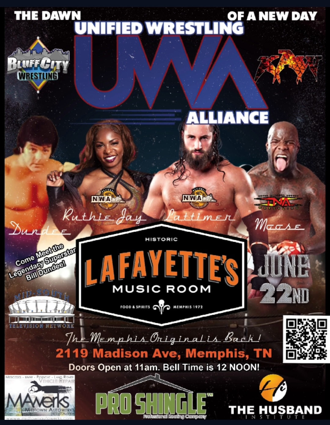 Event Calendar Memphis - Lafayette's