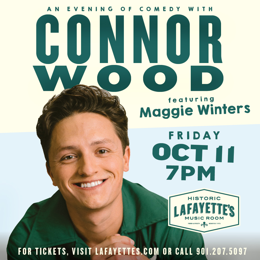Connor Wood featuring Maggie Winters 7PM SHOW - Lafayette's